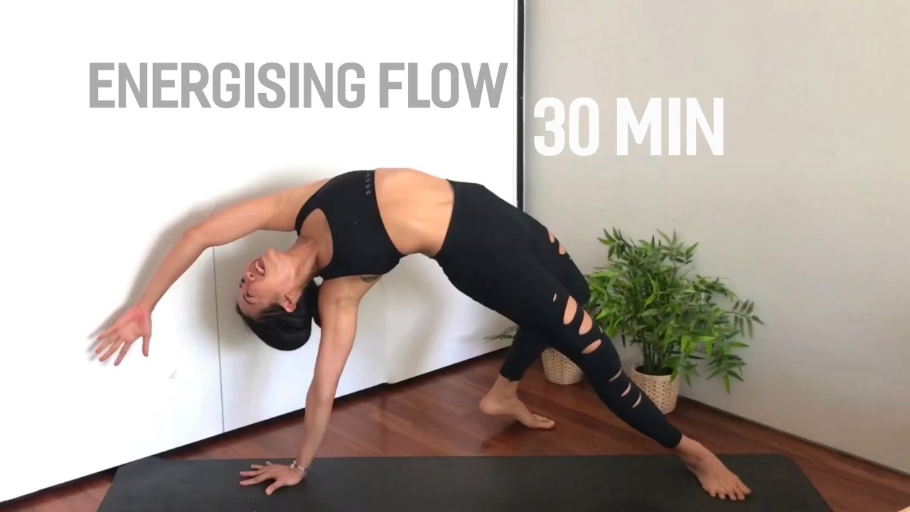 30 MIN ENERGISING FLOW - Full Body - YouTube