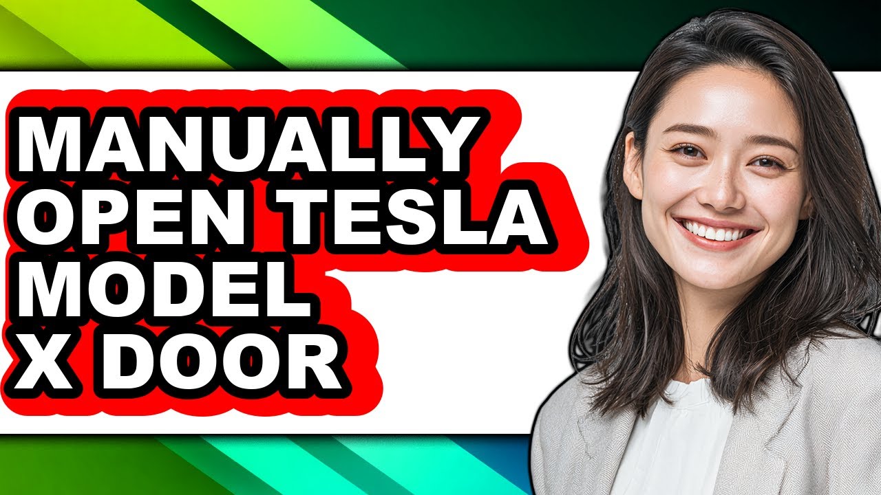 How to Manually Open Tesla Model X Door (Full Guide) - YouTube