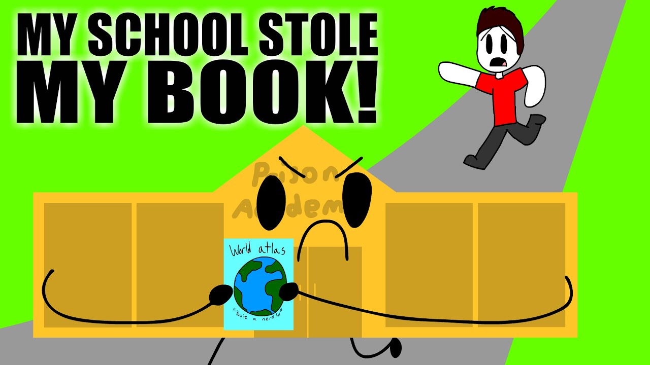 My School Stole My Book! (Story-time Animation) - YouTube