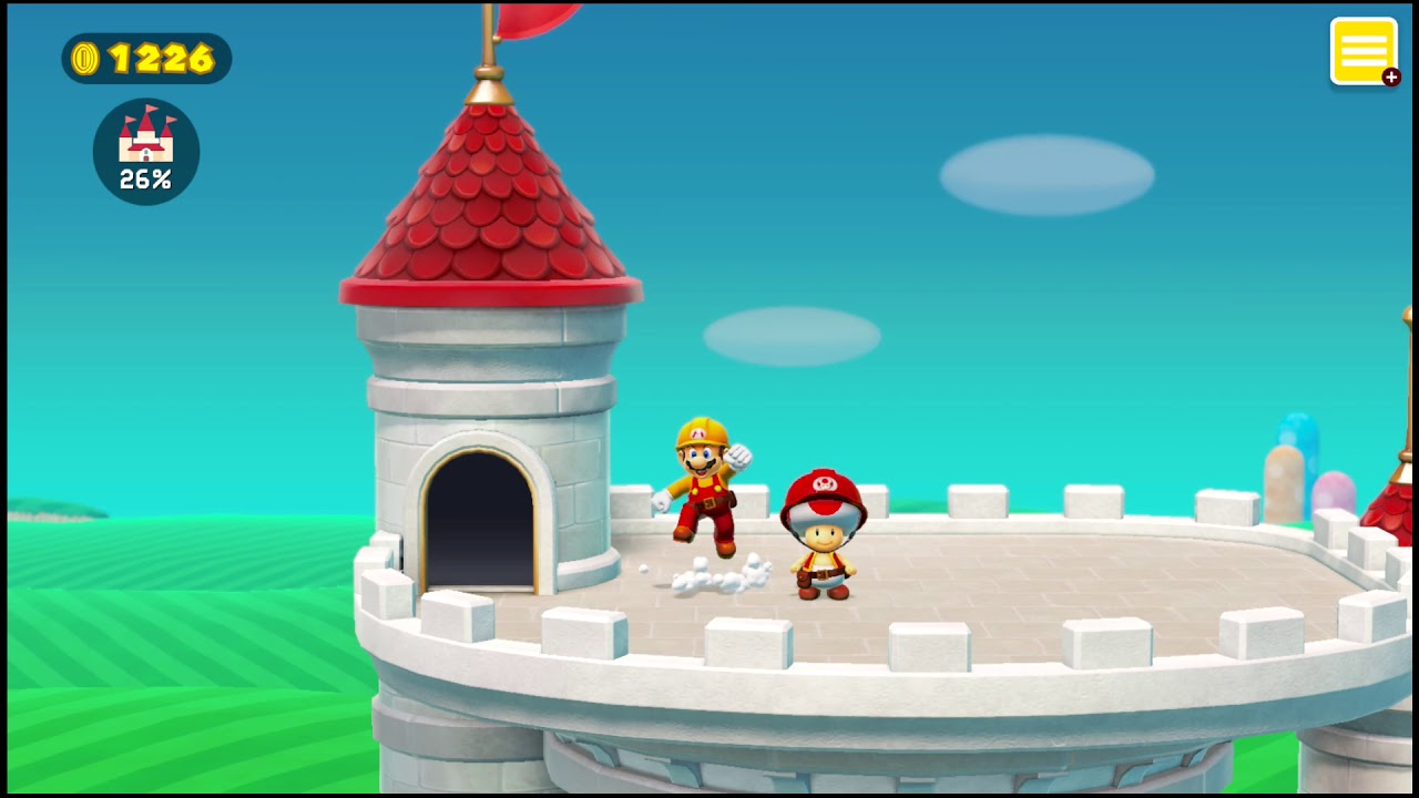 Super Mario Maker 2 - Story Mode: Red, Green, & Blue Toads' First Jobs ...