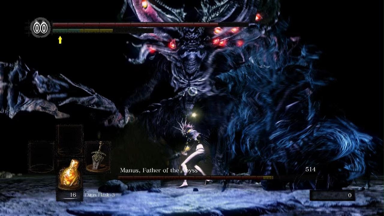 DARK SOULS: REMASTERED Chasm of the Abyss/Manus - YouTube