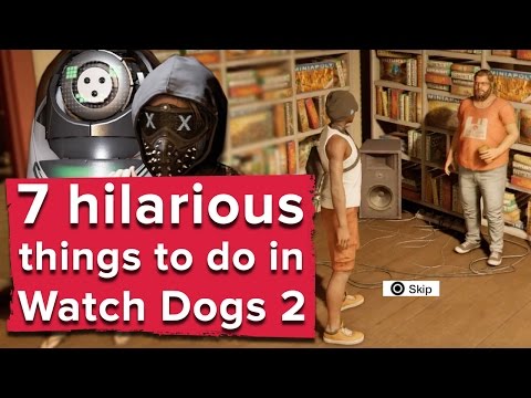 7 hilarious things you can do in Watch Dogs 2 - Watch Dogs 2 PS4 gameplay