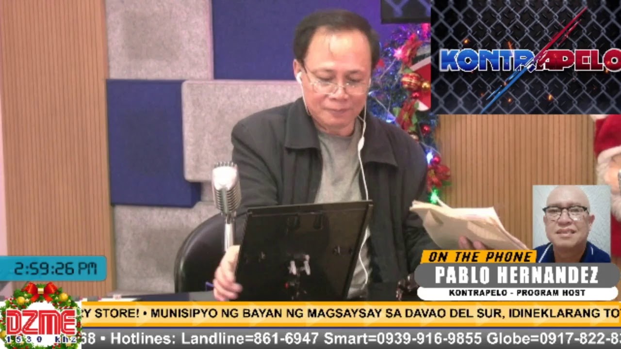 Kontrapelo - Kasama sina Danny Mario at Pablo Hernandez (December 16 ...