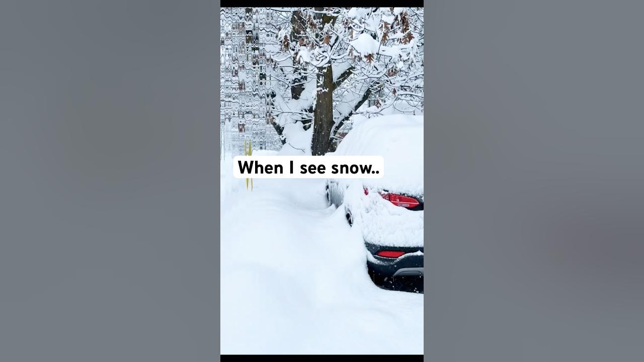 When I see snow.. - YouTube