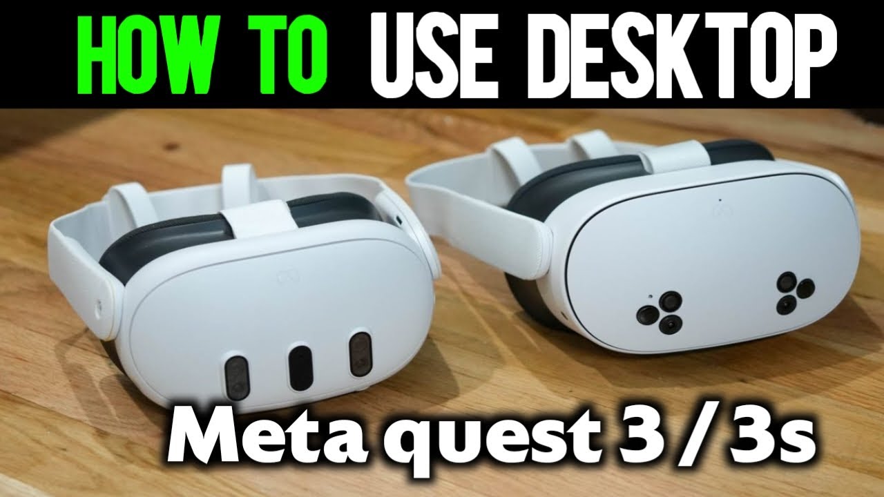 How to Use Remote Desktop on Meta Quest 3 & 3s (Easily) - YouTube