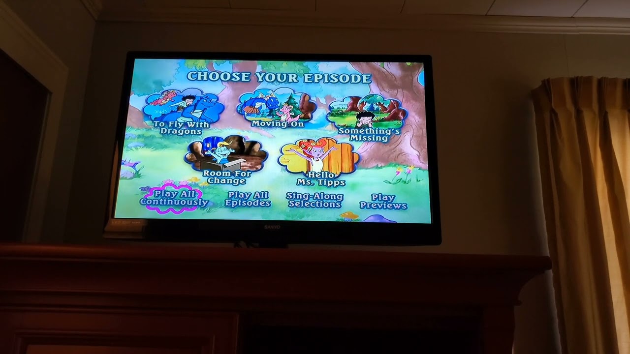 Dragon Tales Experience New Things DVD Menu - YouTube