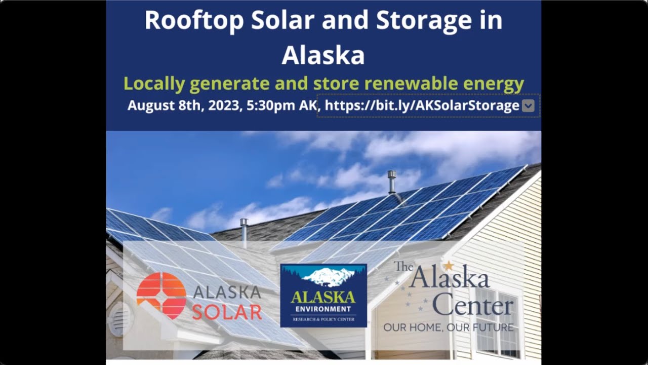 Rooftop Solar and Storage in Alaska - YouTube