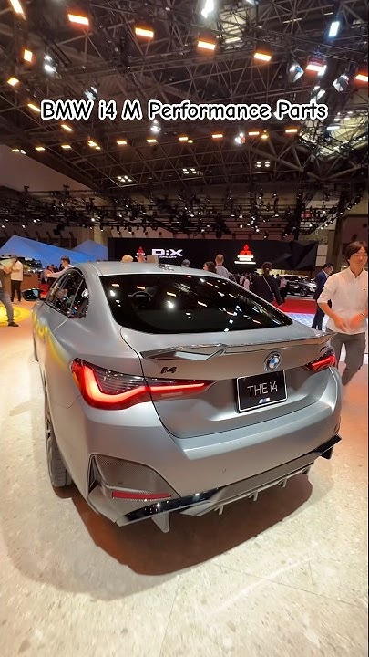 BMW i4 M50 looks cool with M Performance Parts - YouTube