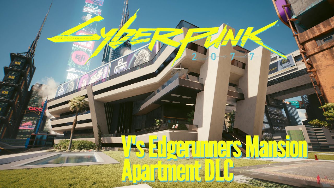 Cyberpunk 2077 V's Edgerunners Mansion - Apartment DLC - YouTube