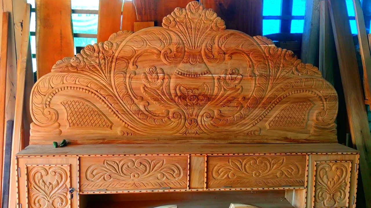 india bed design l double bed design l indian wooden box bed designs ...