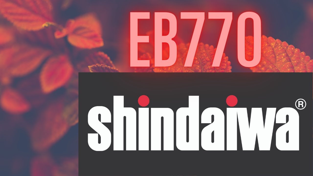 Soplador Shindaiwa EB770 - YouTube