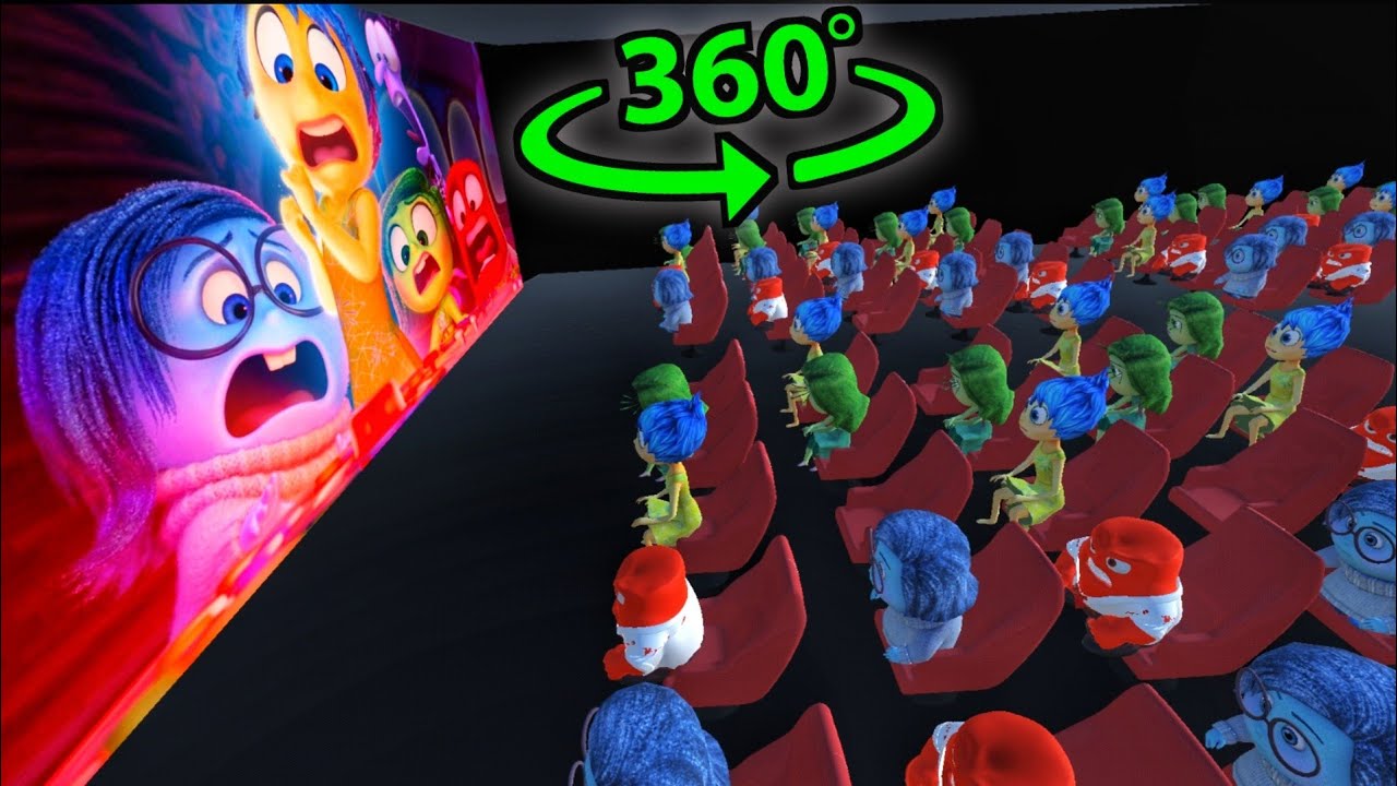 360° Inside Out Emotions - VR CINEMA HALL Experience | VR 4K Experience ...