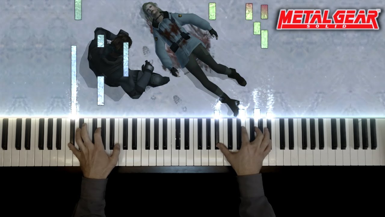 Metal Gear Solid - Enclosure (Death of Sniper Wolf) - Piano - YouTube
