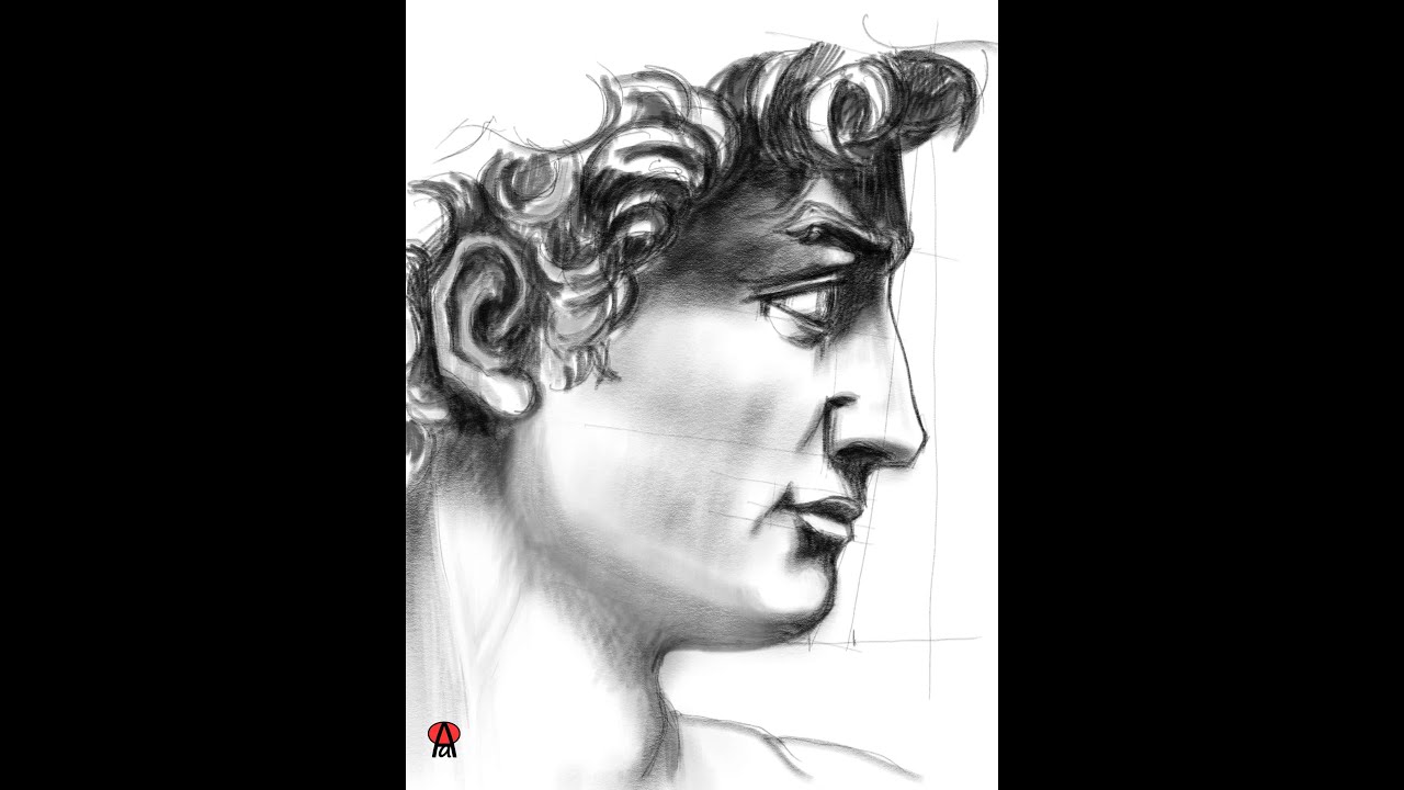 Video tutorial con interpretazione grafica del volto di profilo tratto ...