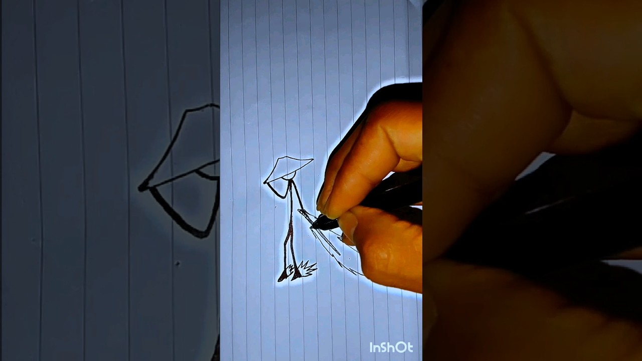 STICKMAN 💥#art #drawing #stickman - YouTube
