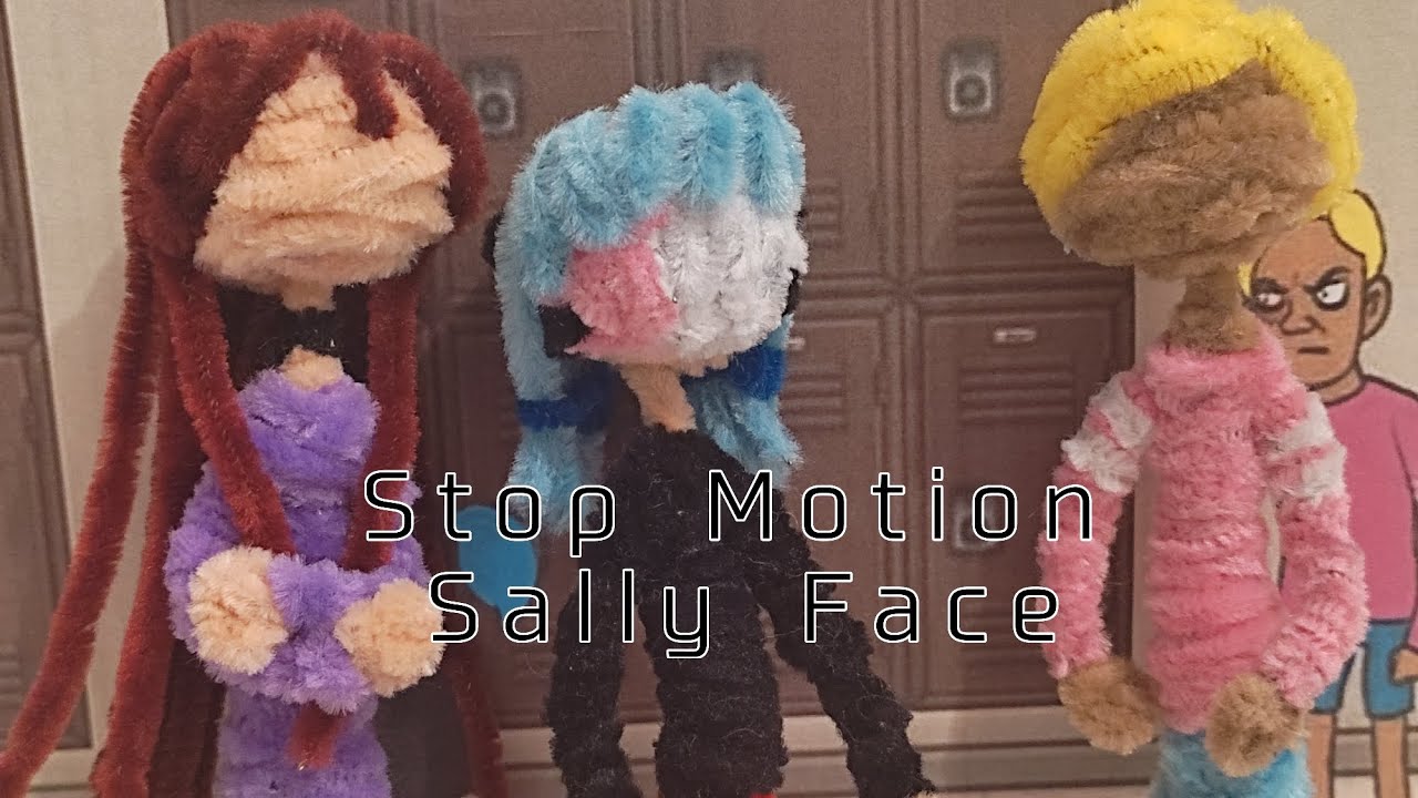 Stop Motion / Sally Face / 🩵💜💛 - YouTube