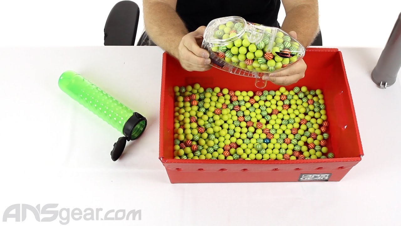 Diablo TSA Paintball Loader - Review - YouTube