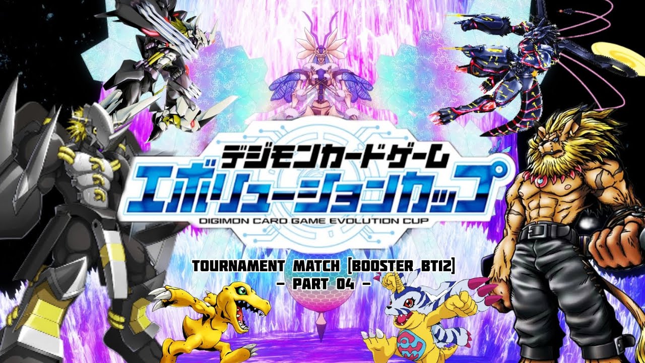 Digimon Card Game Evolution Cup Tournament Match BT12 (part04 ...