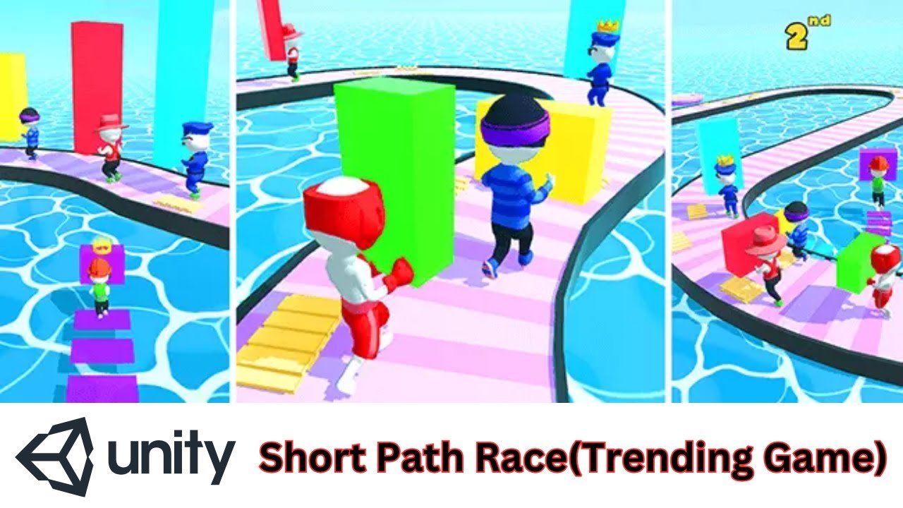 Short Path Race(Trending Game) unity source code - YouTube