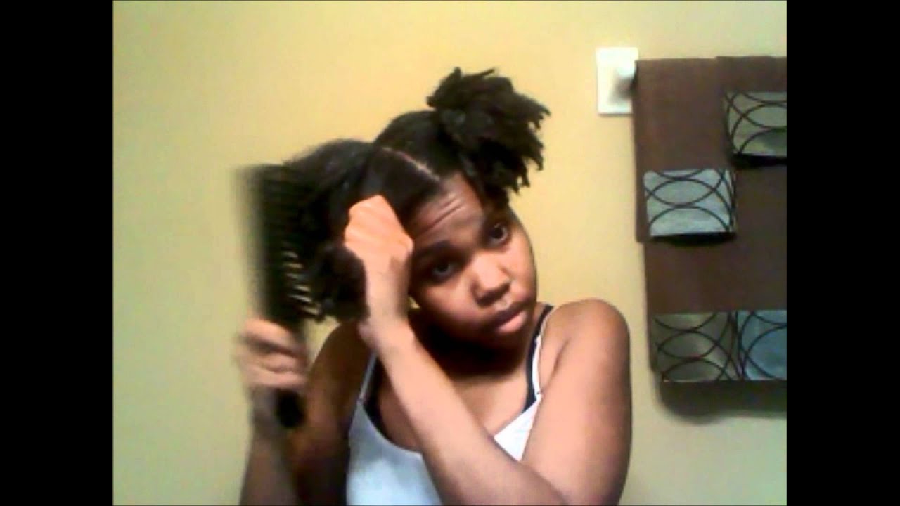 #NaturalHair Demo: Detangling with Ouidad Double Detangler by Coco ...