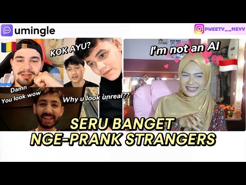 MAIN OME TV TAPI DI KIRA AI TERUS SAMA BULE... 🤭🤣OME TV | OMEGLE🇵🇱🇷🇴