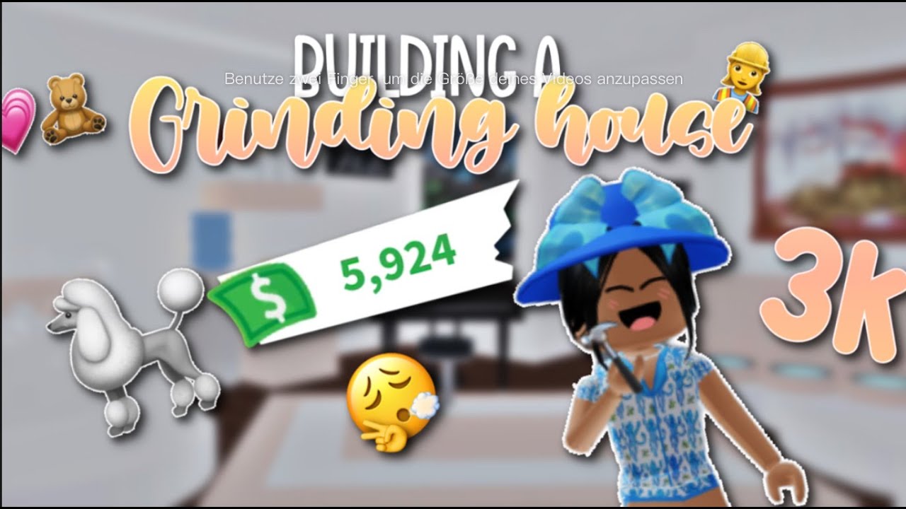 BUILDING a GRINDING HOUSE in Adopt me! 🤔😍😮‍💨*I can't build* | Roblox ...