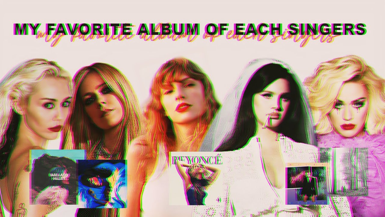 MY FAVORITE ALBUM OF EACH SINGERS + TOP 3 | Part 1 - YouTube