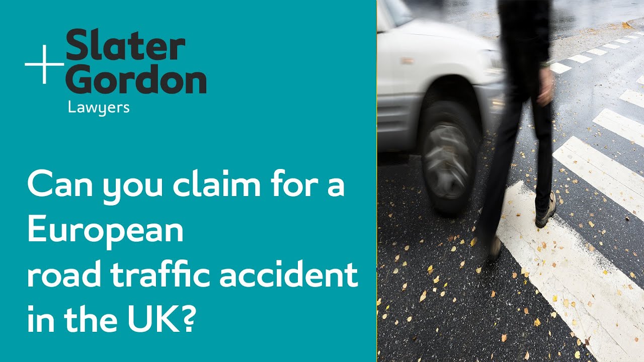 Can you claim for a European road traffic accident in the UK? - YouTube