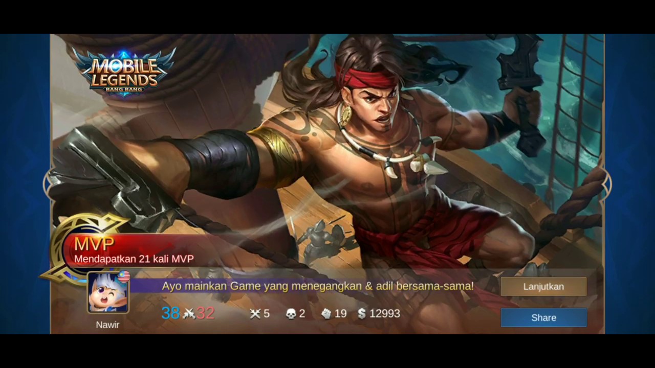 Lapu Lapu The Best Hero MLBB - YouTube
