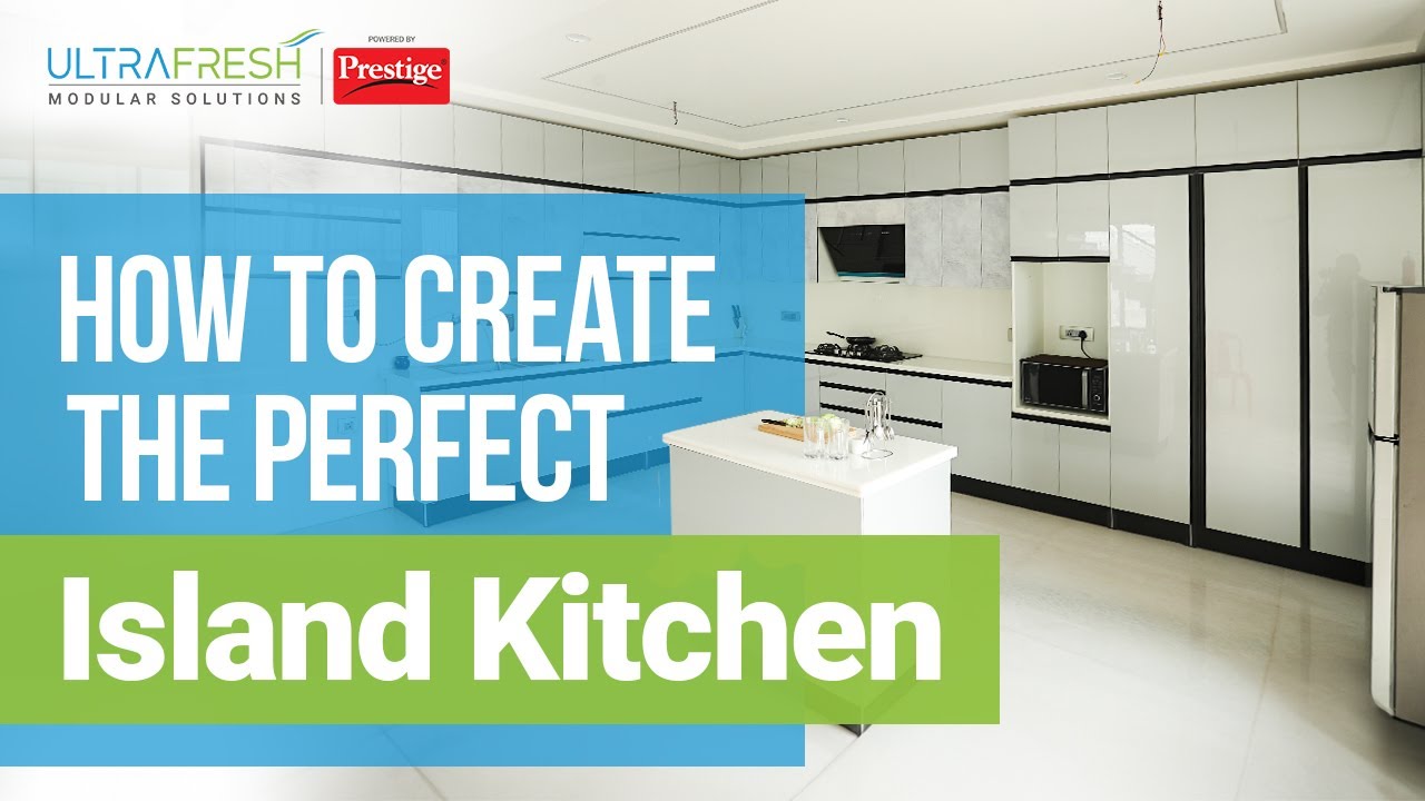Perfect Island Modular Kitchen Design | Manufactured by Ultrafresh ...
