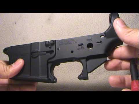 JD Machine Stripped Lower Receiver - YouTube