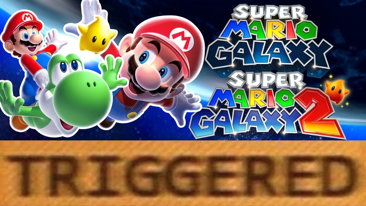 How Super Mario Galaxy + Super Mario Galaxy 2 TRIGGERS YOU! - YouTube