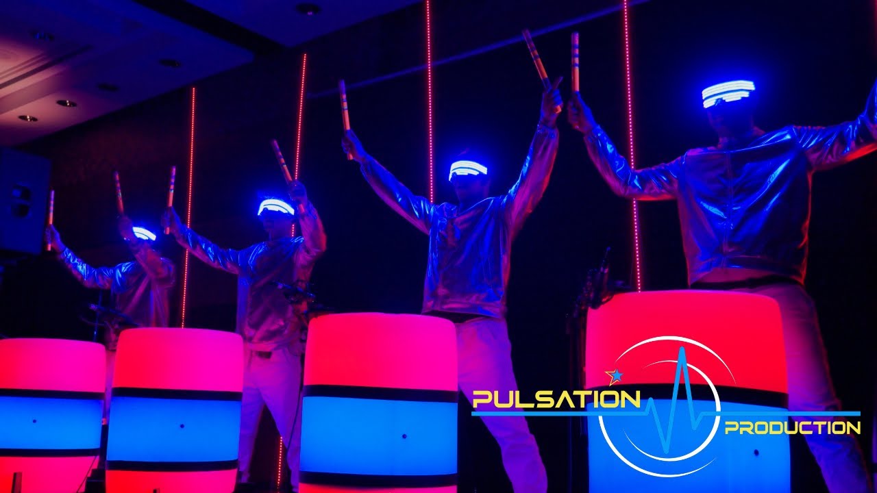 ''Rainbow Beats : Experience the Magic of Our Unique LED Drums'' - YouTube