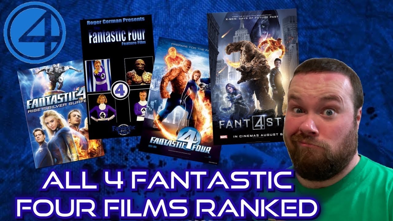 All Four Fantastic Four Movies Ranked Worst to Best - YouTube