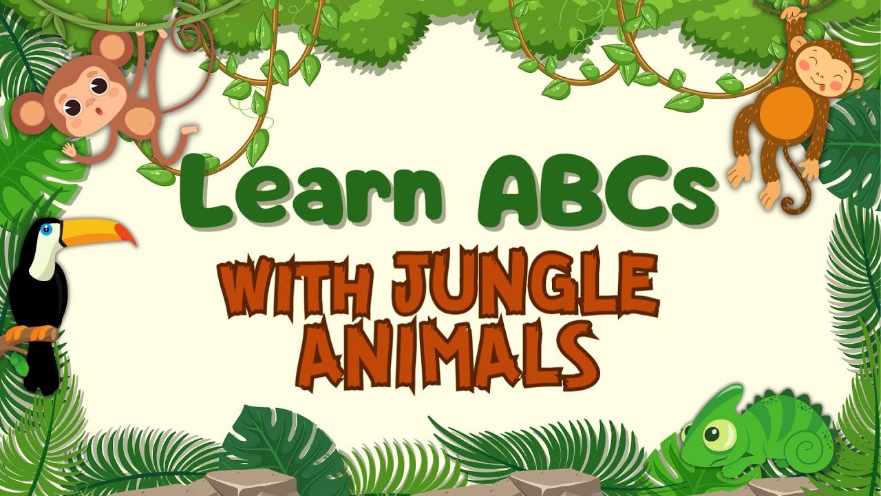 Learn ABCs with Jungle Animals - YouTube