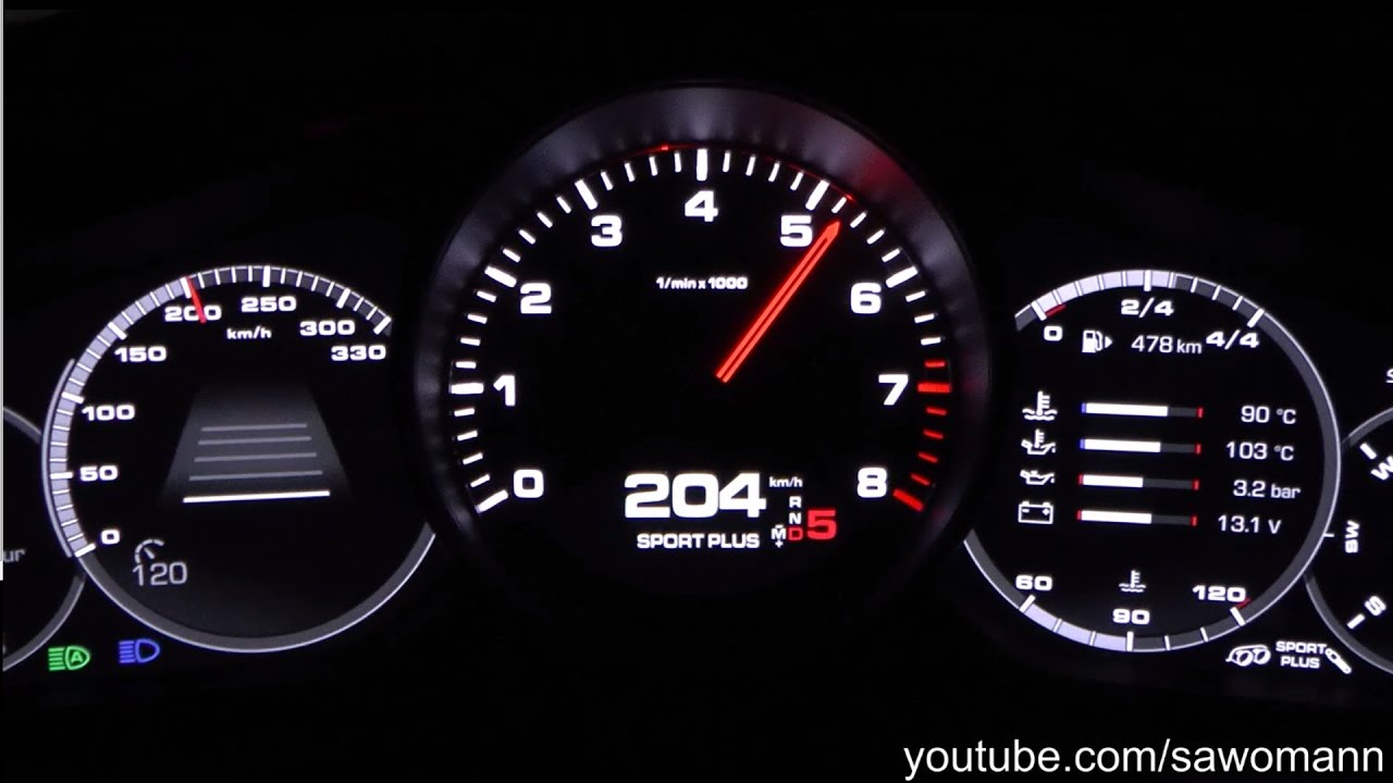 2017 Porsche Panamera 4S 440 HP 0 100 Km h 0 100 Mph 0 200 Km h
