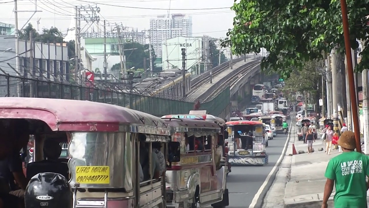 File footage - LRT-2 (Katipunan-Aurora, Quezon City; 12-18-2014) HD ...