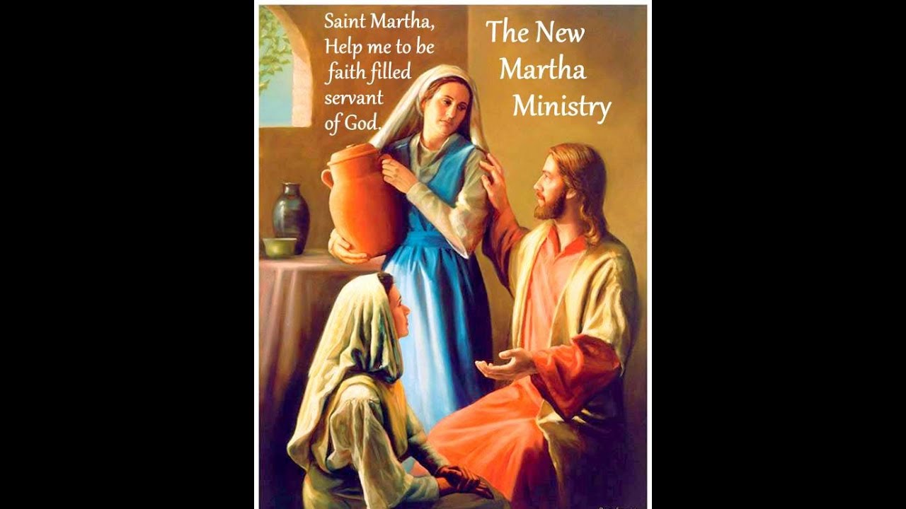 WHO IS SAINT MARTHA #st.martha #st.bartholome #catholic #saintstory ...