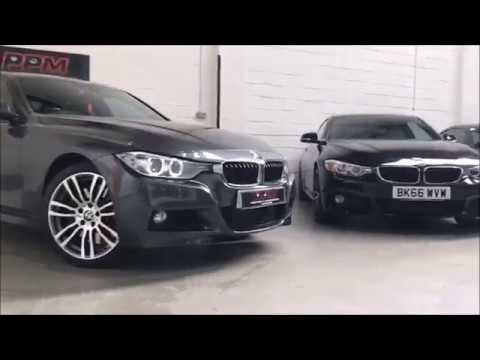 BMW 335d M Sport grey - YouTube