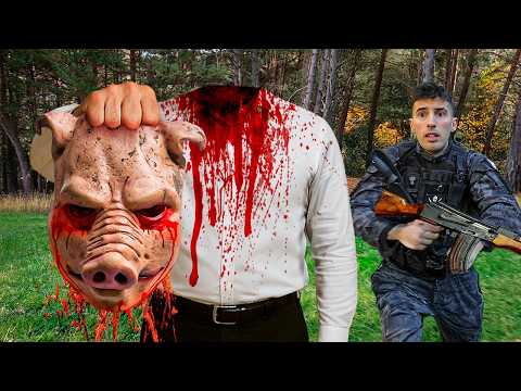 LE CORTO LA CABEZA AL CERDO !! *ES INMORTAL*