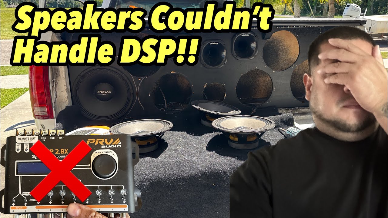 Mids & Highs Speakers in Stunt Wall Blew Instantly - YouTube