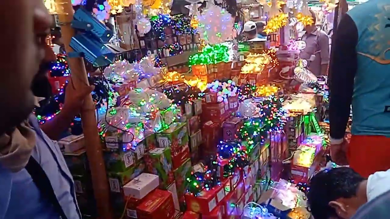 The crowd chaina market on the eve of Diwali🕯🕯 - YouTube