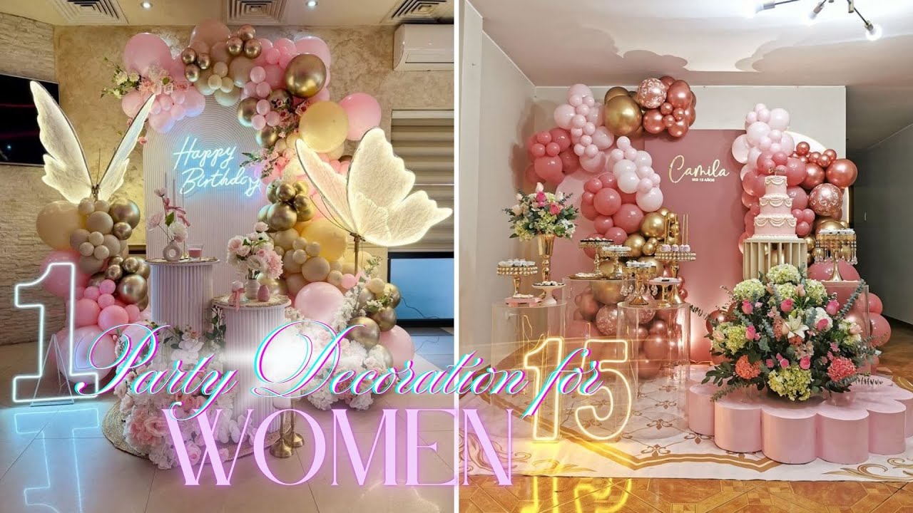 🚨WOMEN'S PARTY INSPIRATION ALERT: The Most Beautiful Setups You’ll See ...