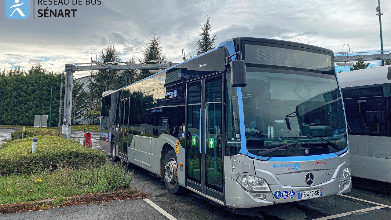 4K [IDFM Sénart/Transdev] KICKDOWN en Mercedes Benz Citaro C2 sur la ...