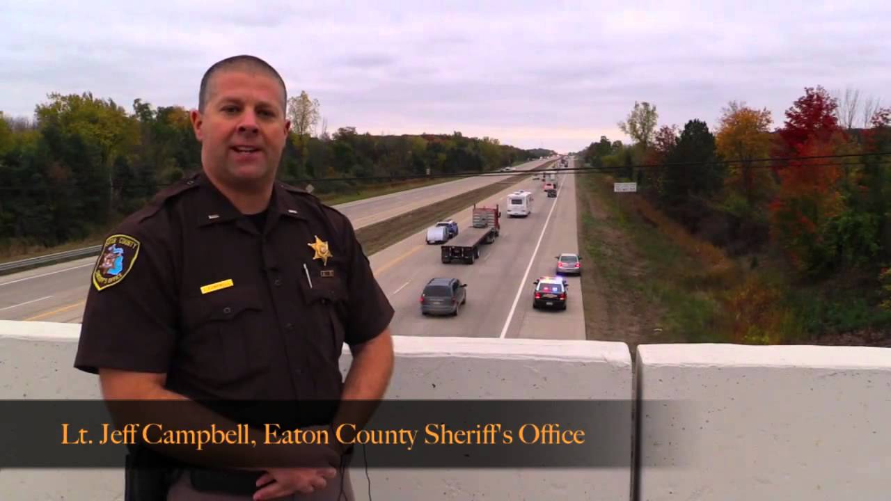 Eaton County Sheriff's Office Reminds You to Move Over - YouTube