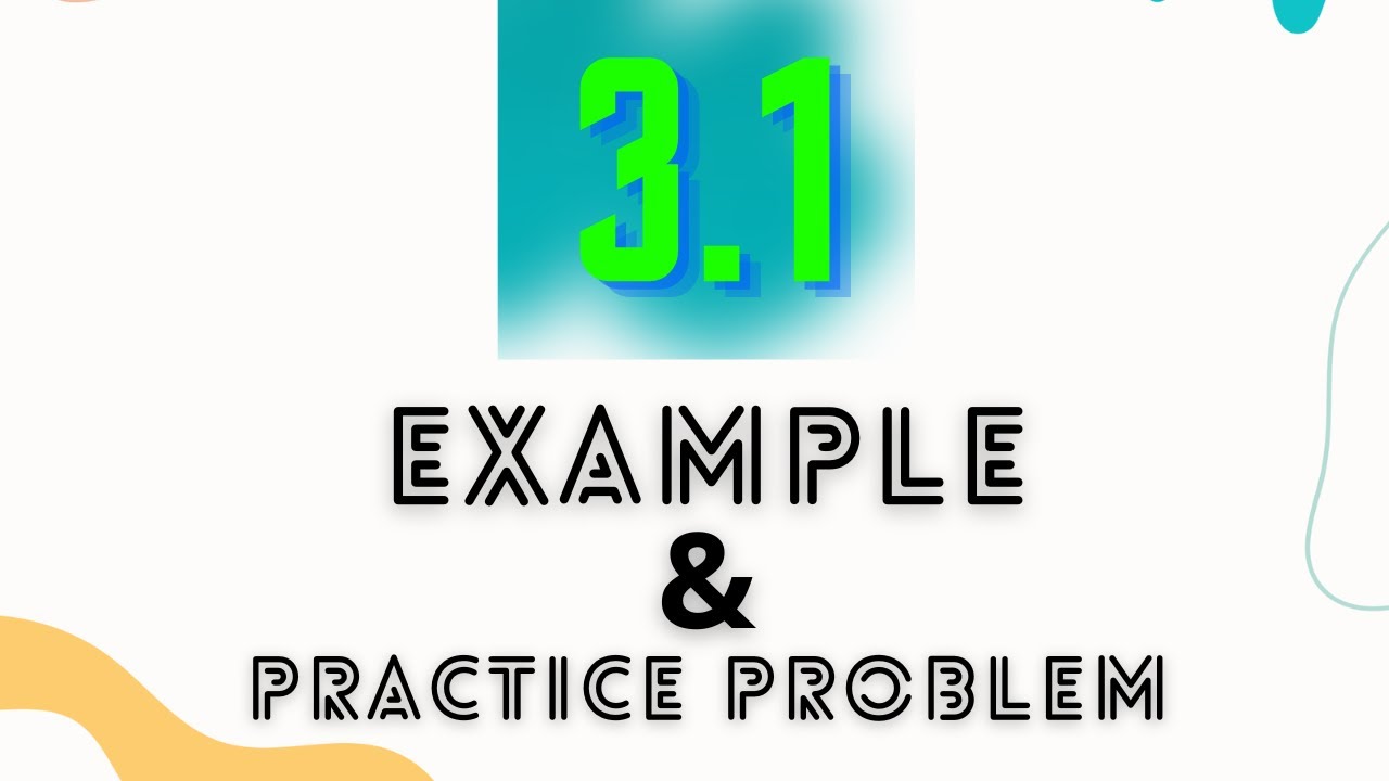 شرح بالعربي fundamental of electric circuits Example & Problem 3.1with ...