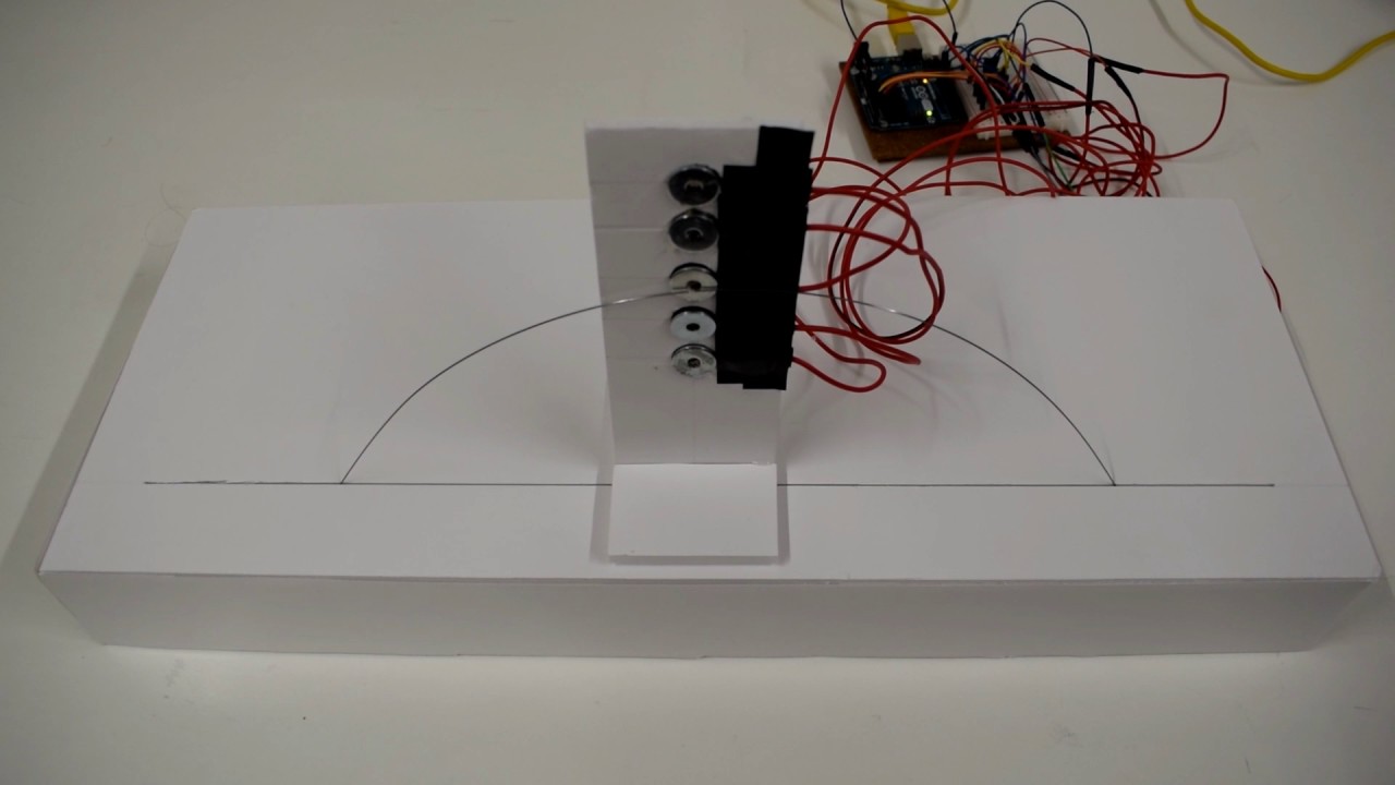 Bending-Active rods_ Arduino Study 01 - YouTube