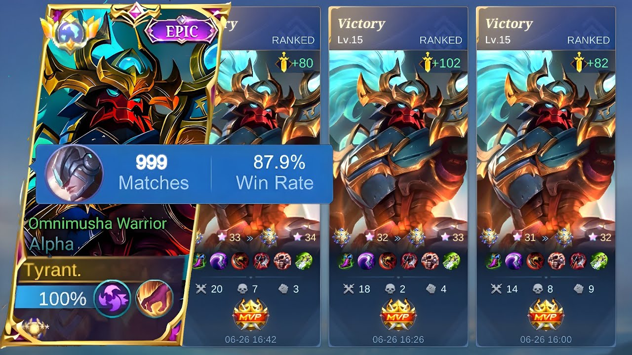 ALPHA PERFECT BUILD FOR INFINITE TRUE DAMAGE!! ( even tank can't ...