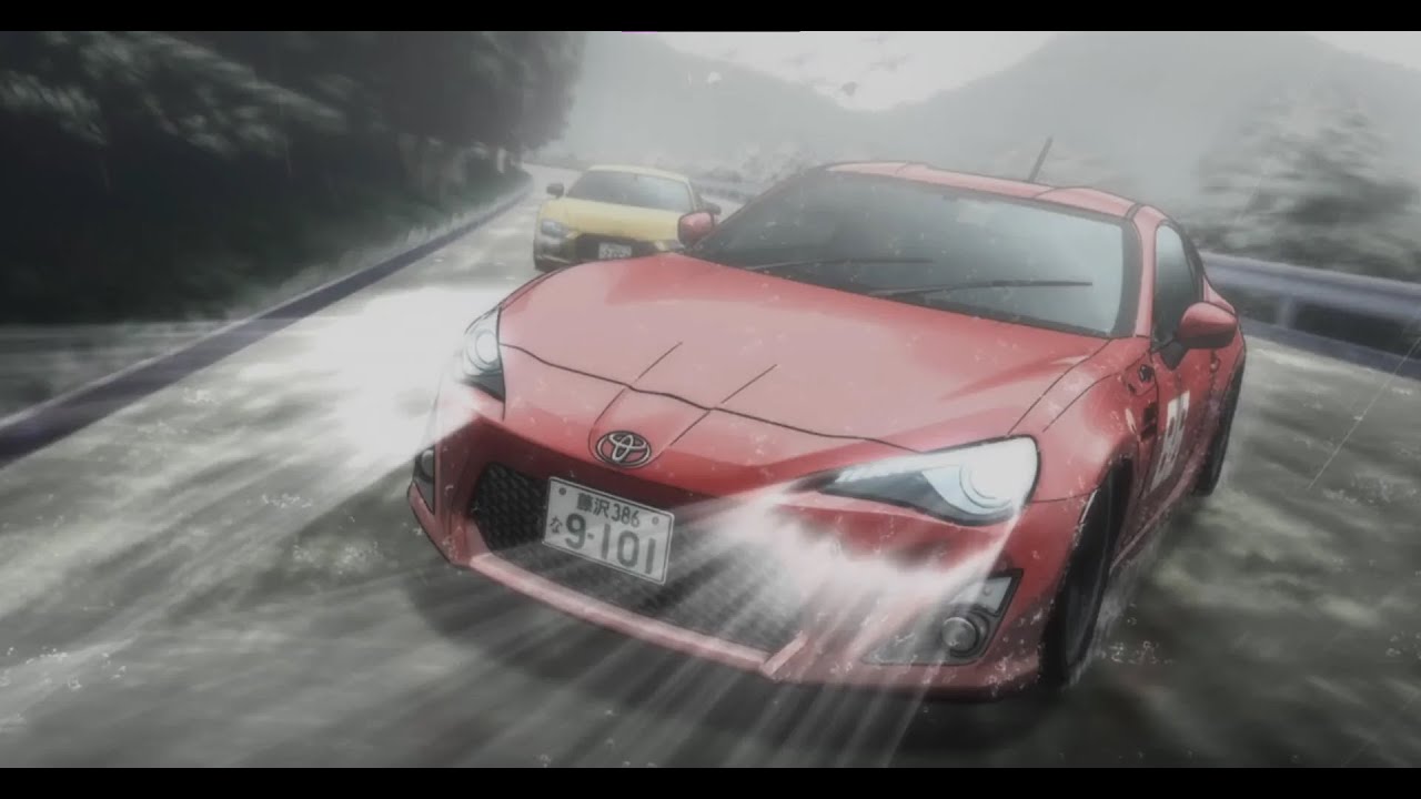 2 minutes of only car sounds and Kanata's overtake on Sakamoto [MF ...