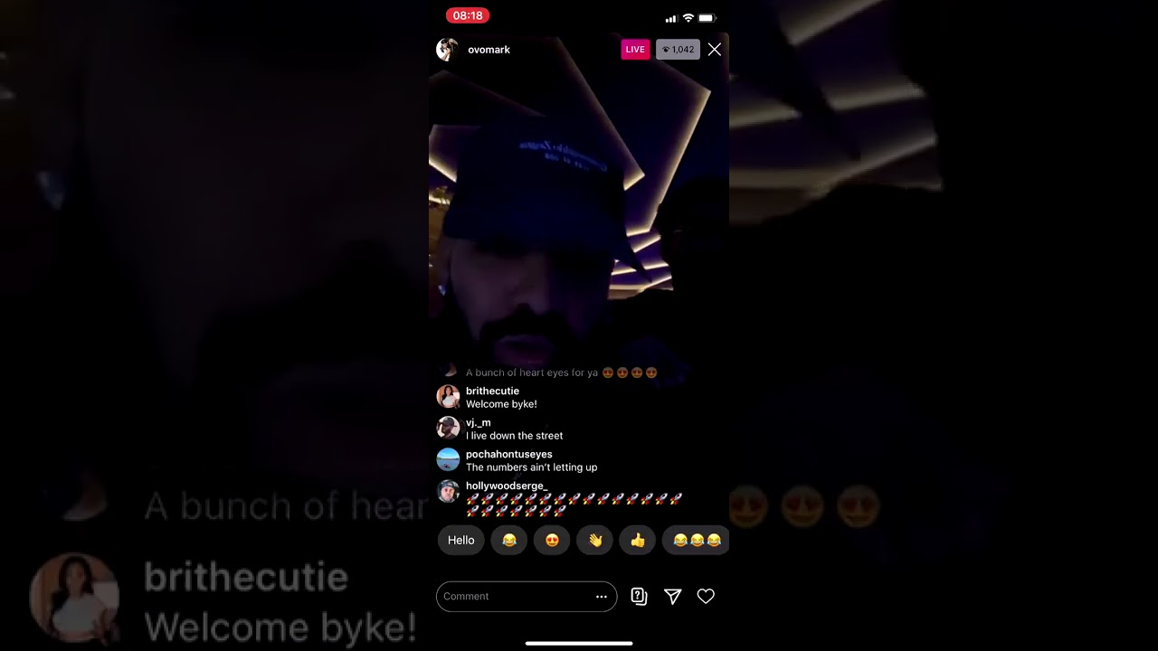 Drake reveals that he has a 'Sick Song' with Rema on InstaLive - YouTube